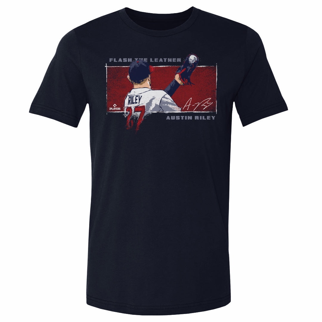 Austin Riley Atlanta Flash The Leather WHT Vintage T-shirt, Sport shirt ...