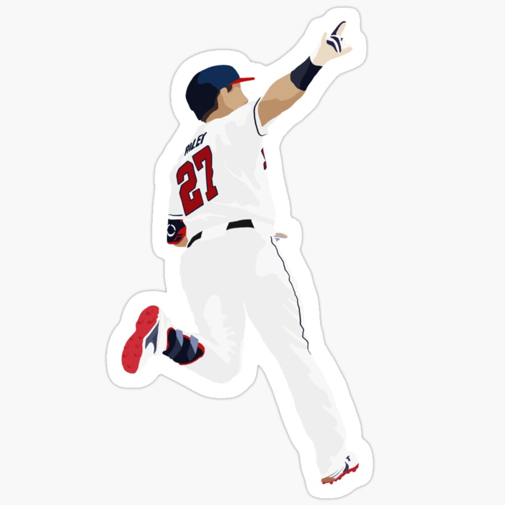 Austin Riley Home Run Sticker Baseball Sticker, Football Sticker ...