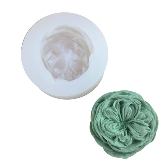Austin Rose Shape Fondant Mold Biscuits Mold Cartoon Press Baking Mold ...
