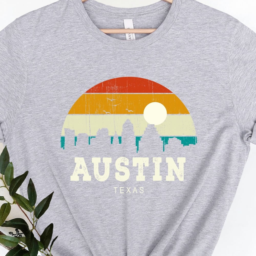 Austin Shirt, Texas Shirt, Austin Texas Shirt, State City Shirt, Austin ...