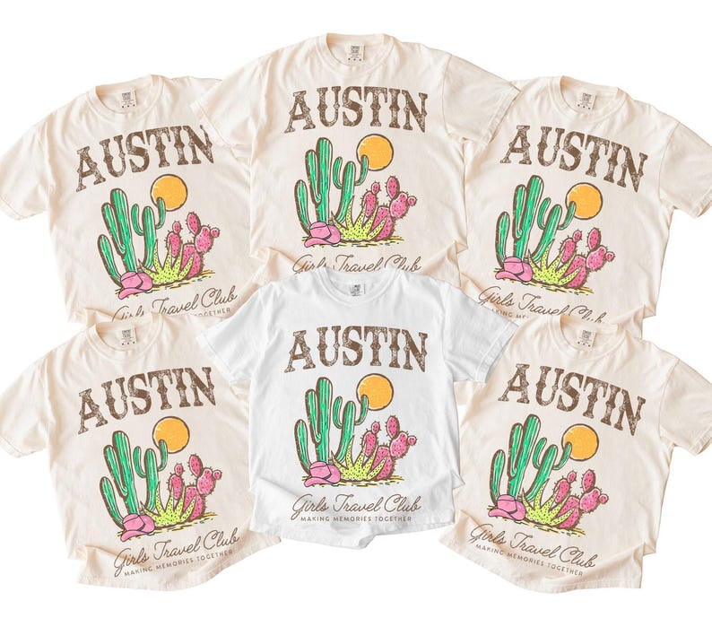 Austin Texas Shirt, Girls Trip Shirts, Matching Shirts, Girls Vacation ...