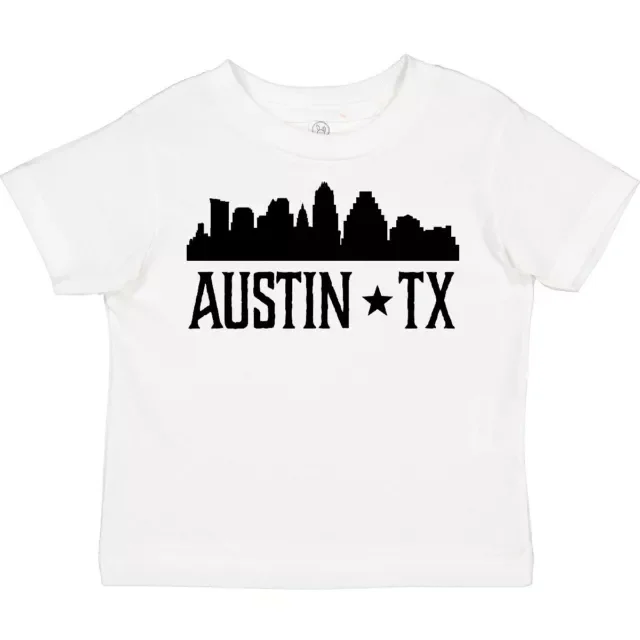 Austin Texas Skyline Silhouette Tx City Toddler T-Shirt Souvenir Child ...