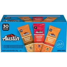 Austin Cookies and Crackers Variety Pack, 45 Count - Walmart.com