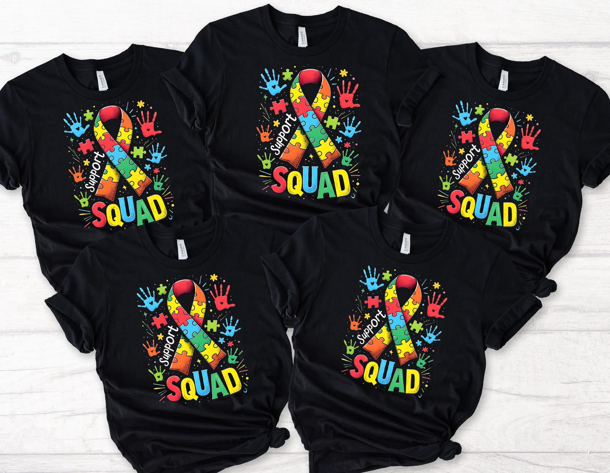 Austism Support Squad ShirtAutism Family Shirt autism acceptance shirt ...