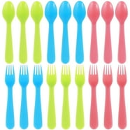 OmieBox OmiePod Kids Utensils Set with Case - 2 Piece Plastic, Reusable ...