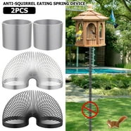 Tcwhniev Spring Metal Device for Outdoor Bird Feeders, Elastic Spring ...