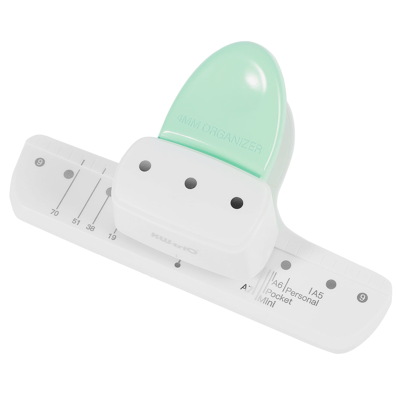 Austok 3-Hole Paper Puncher Mini Portable Desktop Puncher Handheld 8 ...