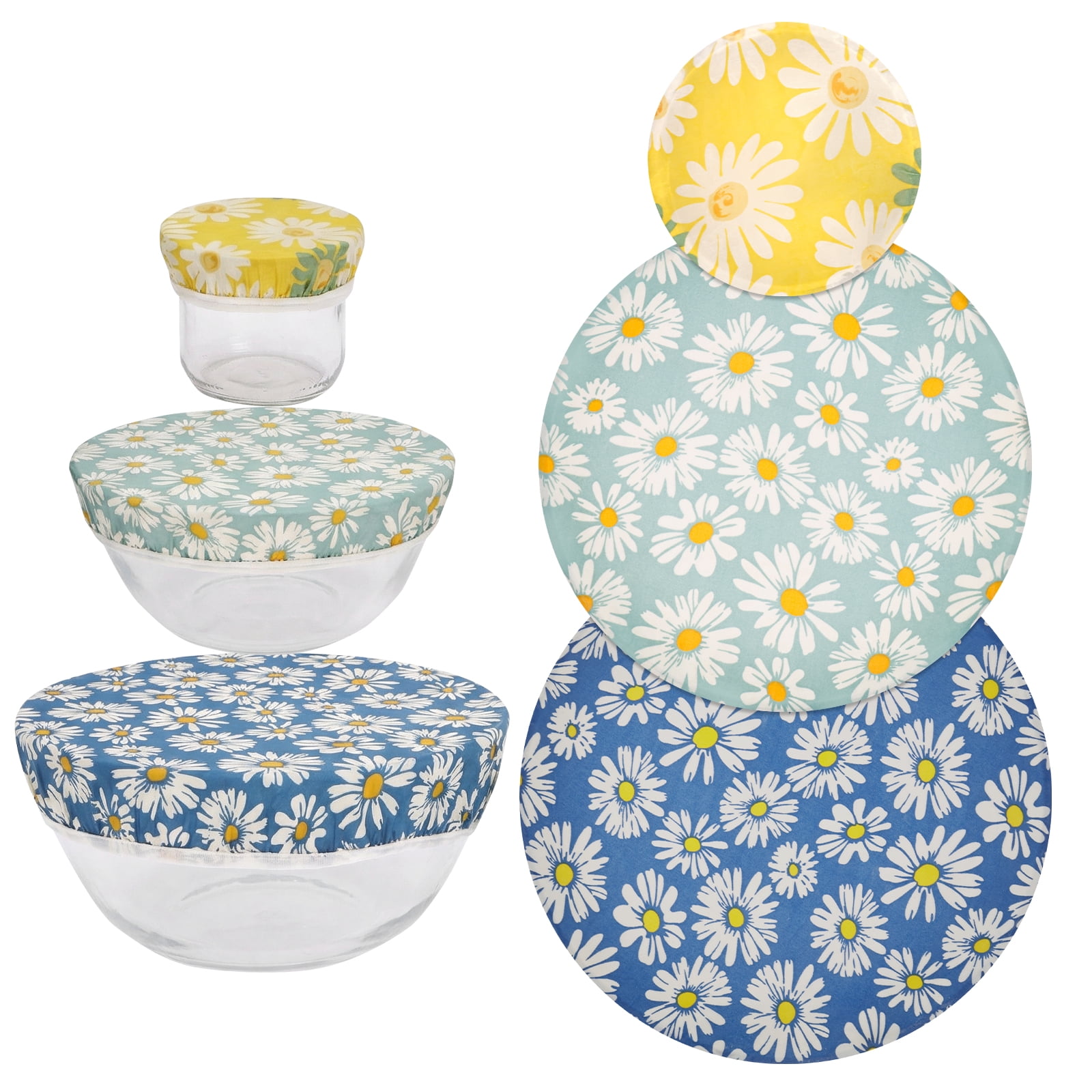 Reusable Bowl Cover for Bread Proofing Beeswax Bowl Cover Reusable 3 ...