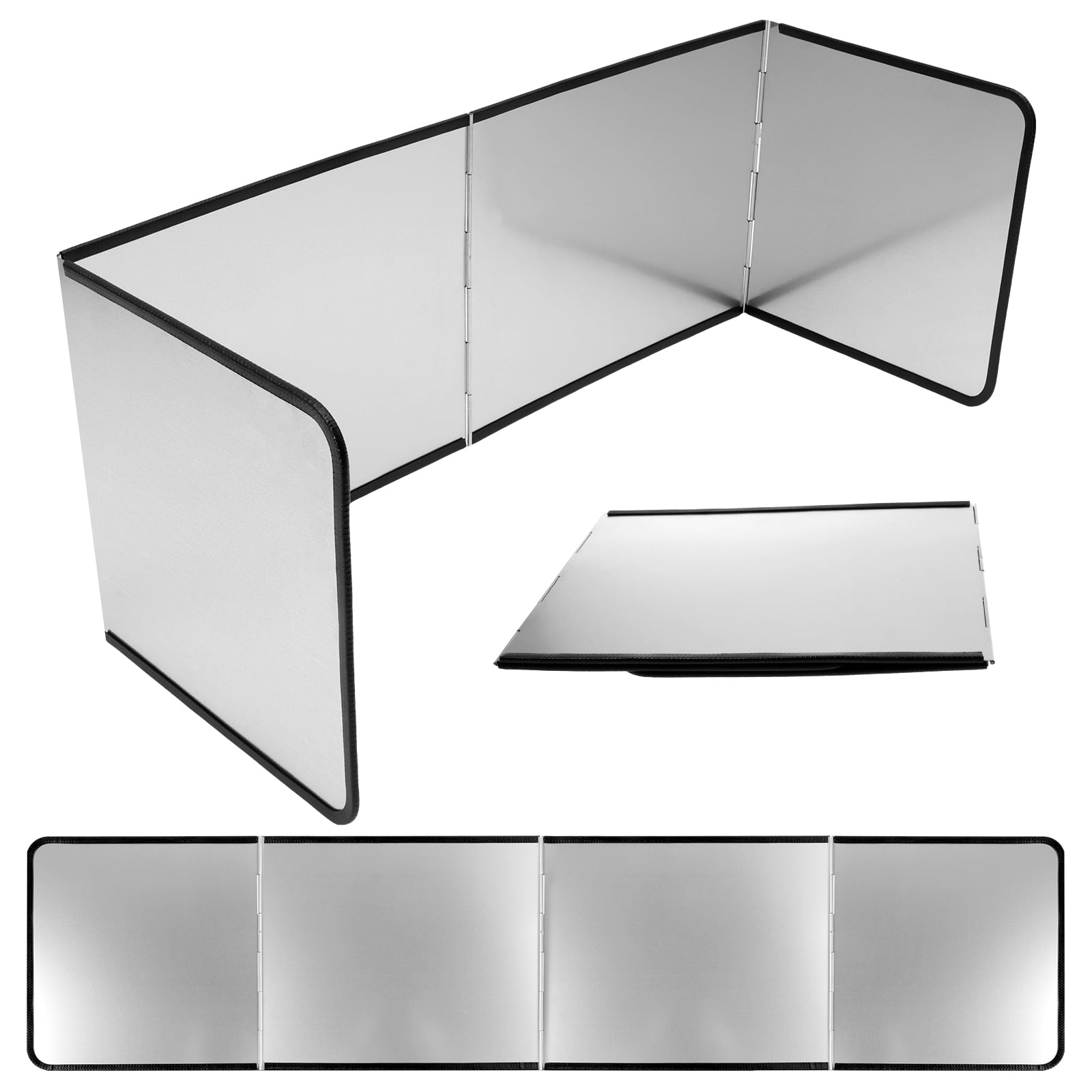 Austok 3 Sided Stove Top Splatter Guard Folded Oil Splatter Screen ...