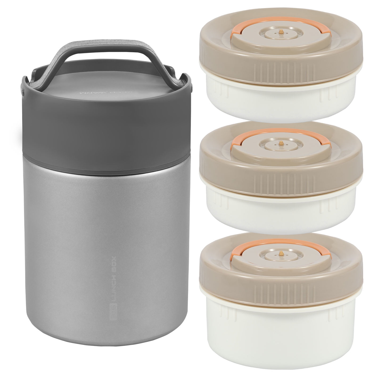 Austok 60oz Thermos for Hot Food, Stainless Steel Vacuum Insulated Food ...
