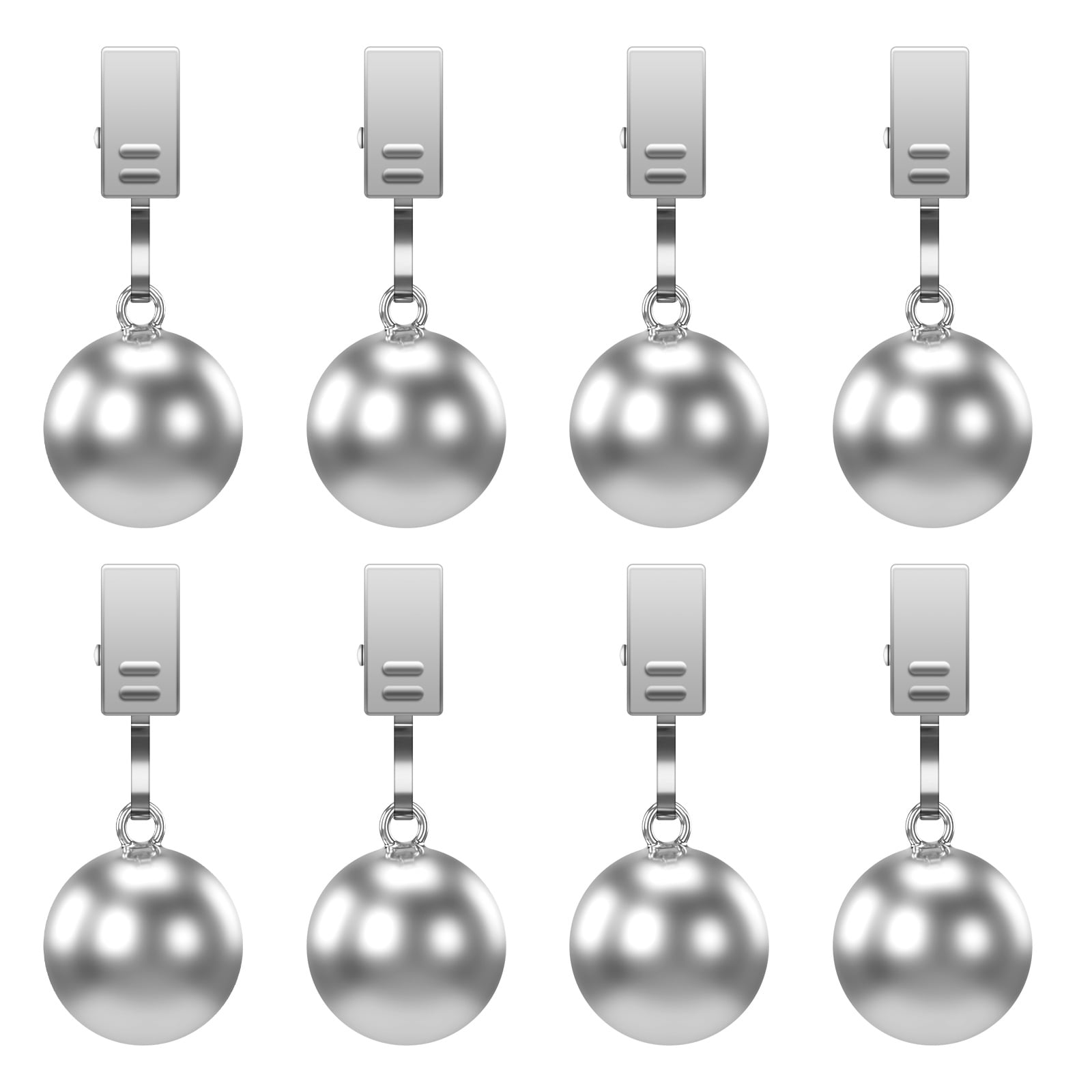 Austok 8 Pack Heavy Duty Tablecloth Weights, Rust Proof Stainless Steel ...