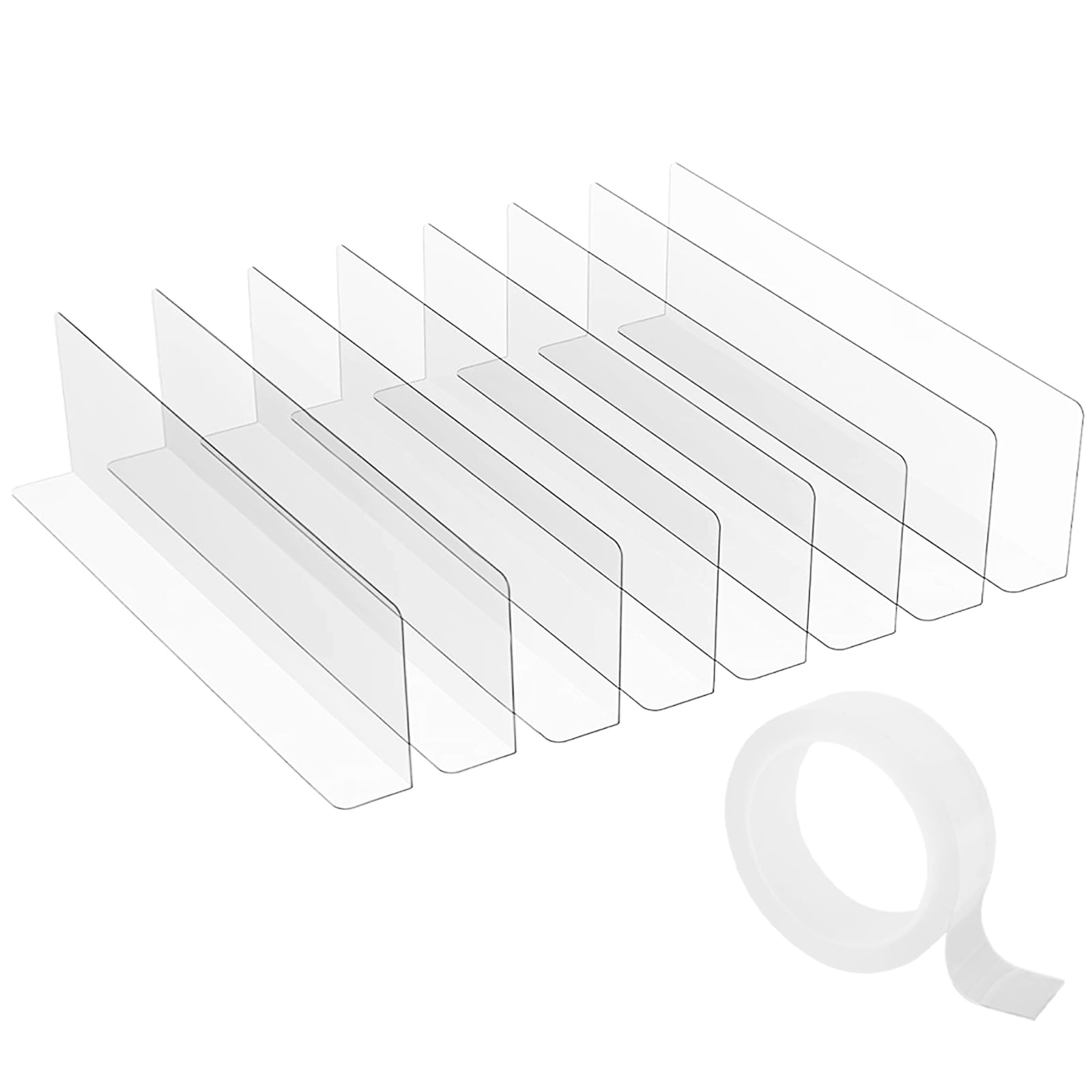 Austok 8Pcs Under Couch Blocker Waterproof PVC Under Bed Blocker ...