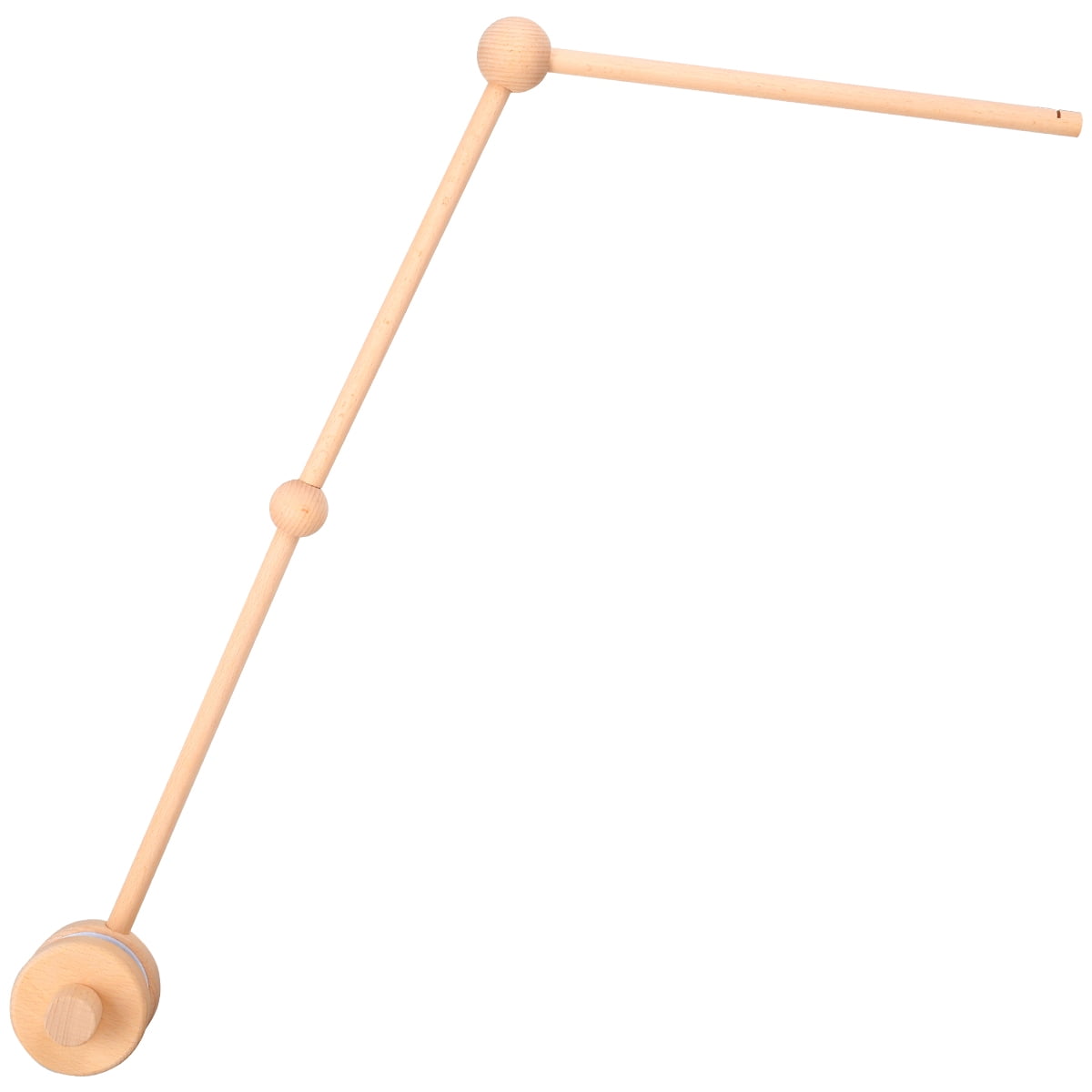 Austok Baby Crib Mobile Arm,Wooden Crib Mobile Holder Non-Slip Crib ...