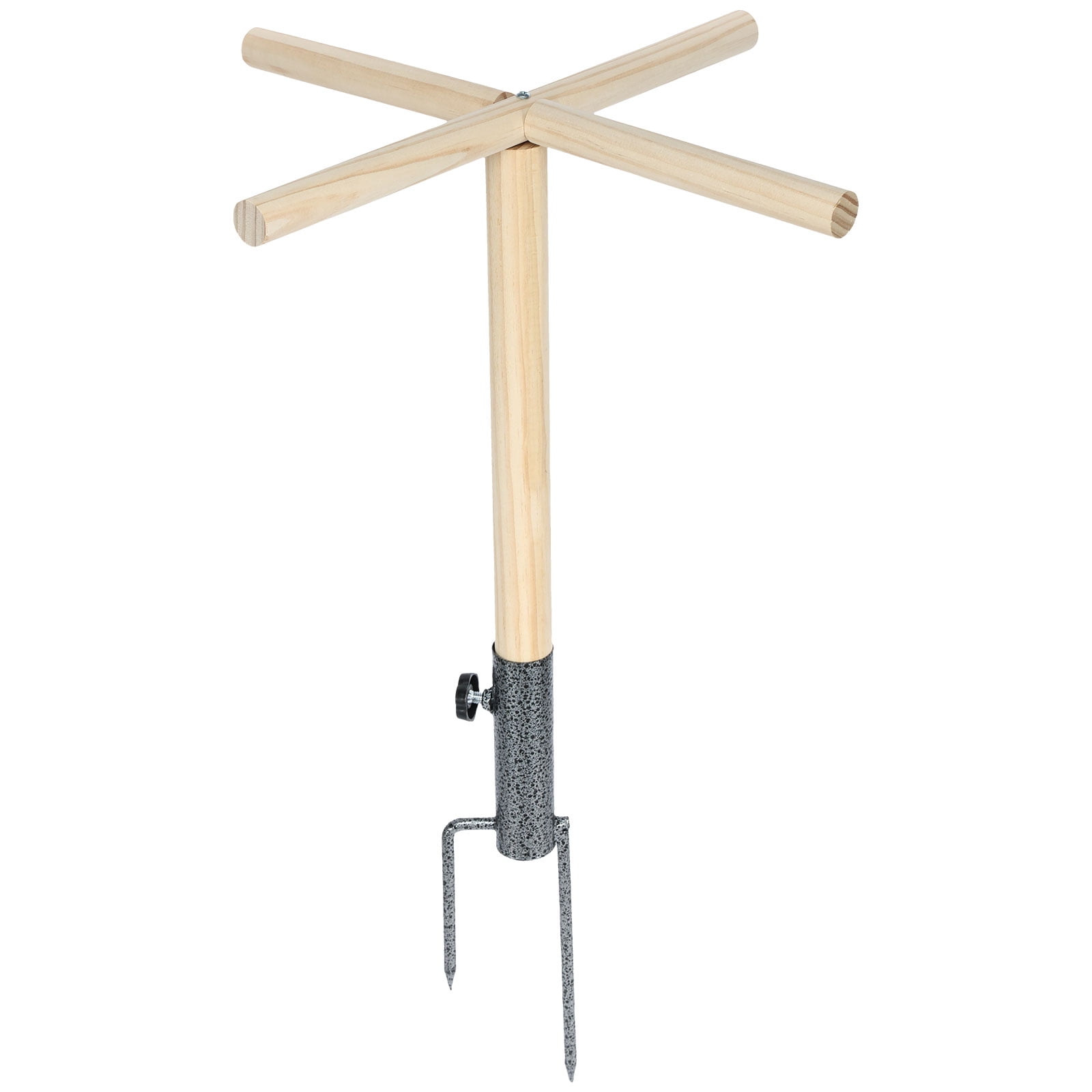 Austok Chicken Perch Toys Wood Chick Perch Stand with Metal Ground Plug ...