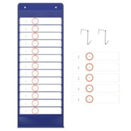 Original Pocket Chart with 10 Pockets, 50 x 34 Inches - Walmart.com