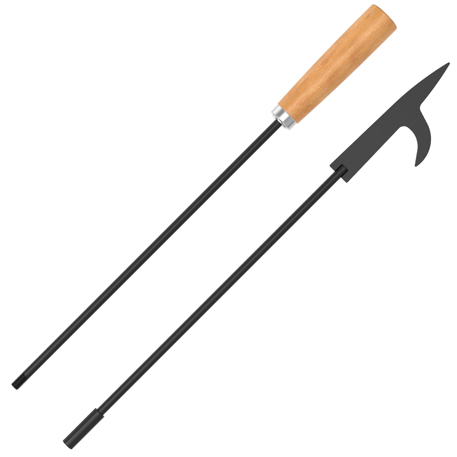 Austok Fire Poker 32 Inches Fire Pit Poker Rust Resistant Iron Campfire ...