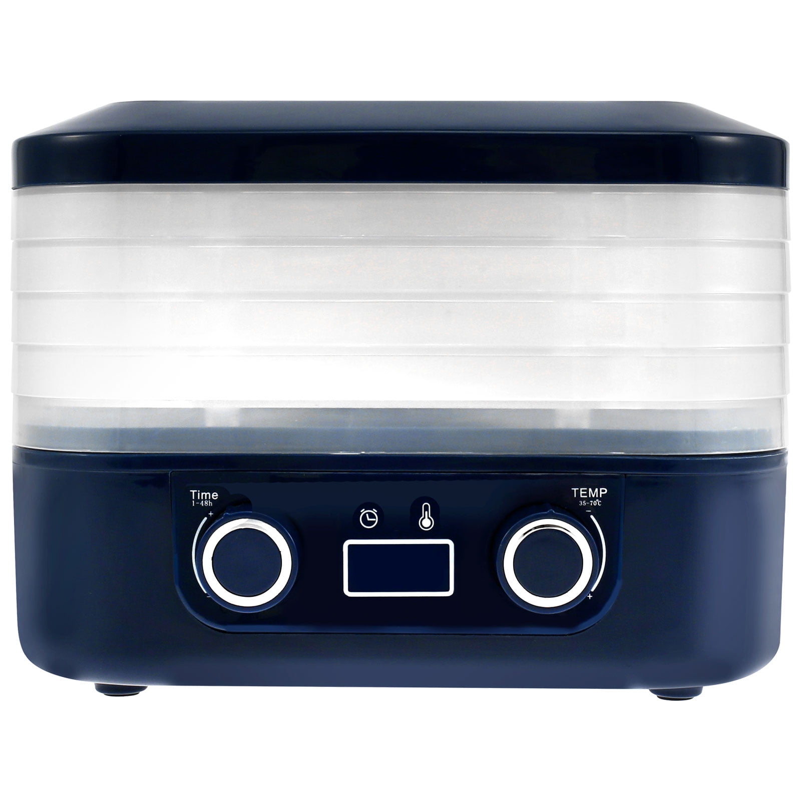 Austok Food Dehydrator 5 Tray Food Dryer Machine Temperature Adjustable ...