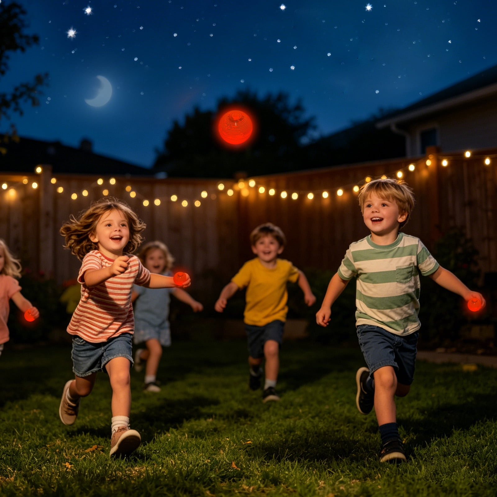 Austok Glow in The Dark Sensory Balls Glowing Sticky Balls Night Party ...