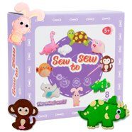 Galt Crafty Cases A4085G Kids' First Sewing Project Kit for Beginners ...