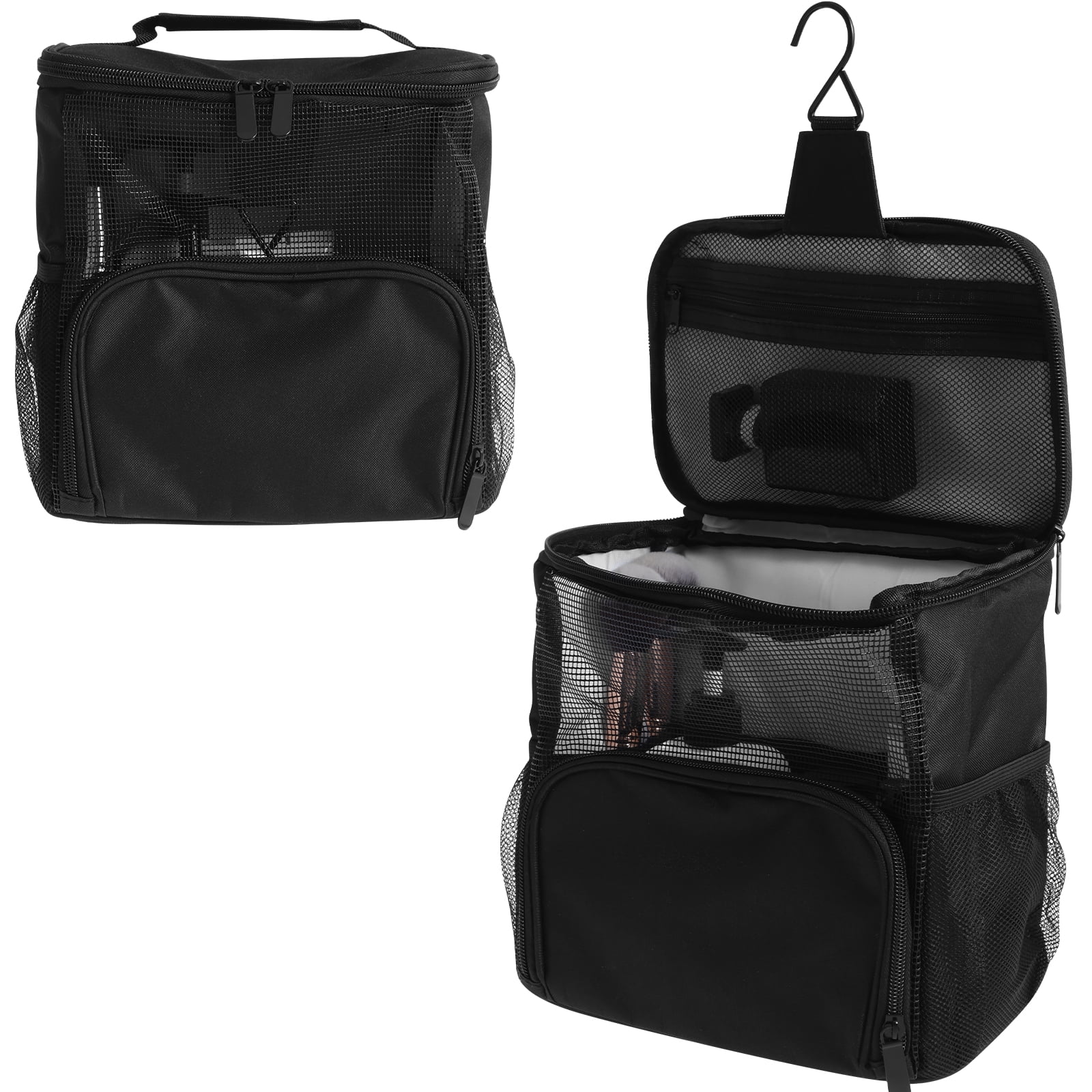 Austok Large Capacity Hanging Travel Toiletry Bag Shower Caddy Bag ...