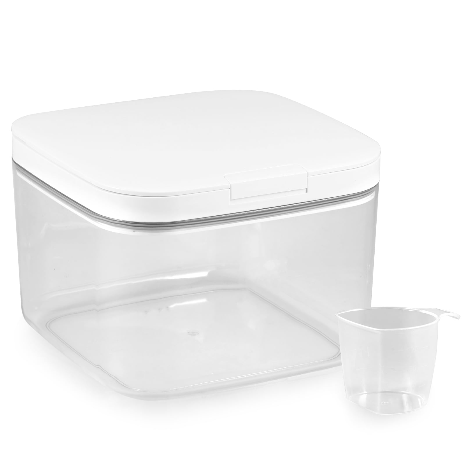 Austok Laundry Powder Container with Pop up Lid 5.6L Powder Detergent ...