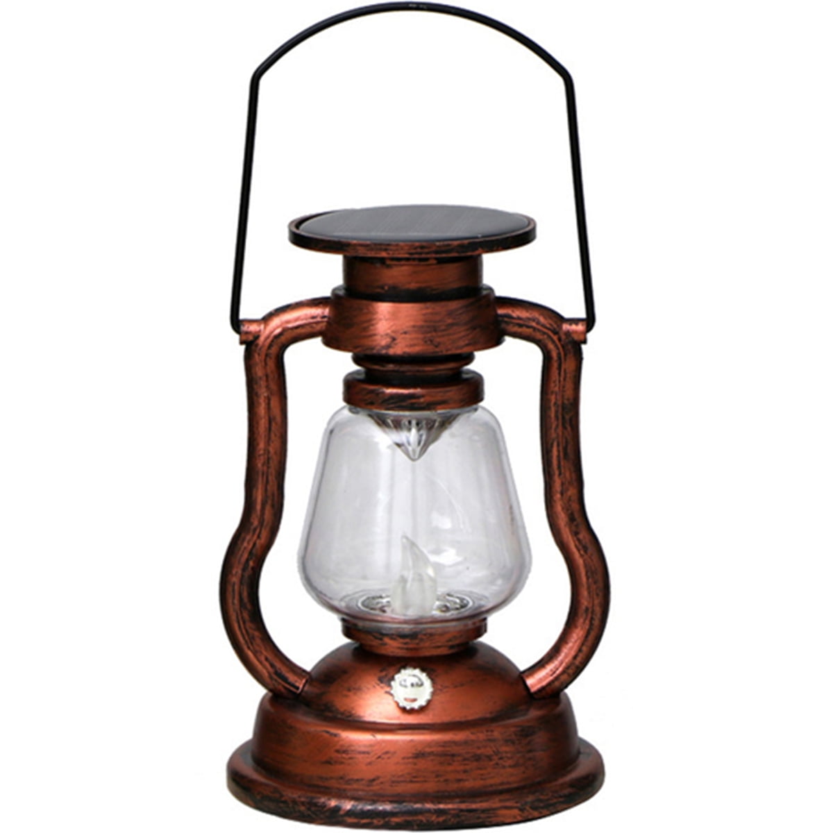 Austok Outdoor Solar Lanterns Solar Candle Light Hanging LED Flickering ...