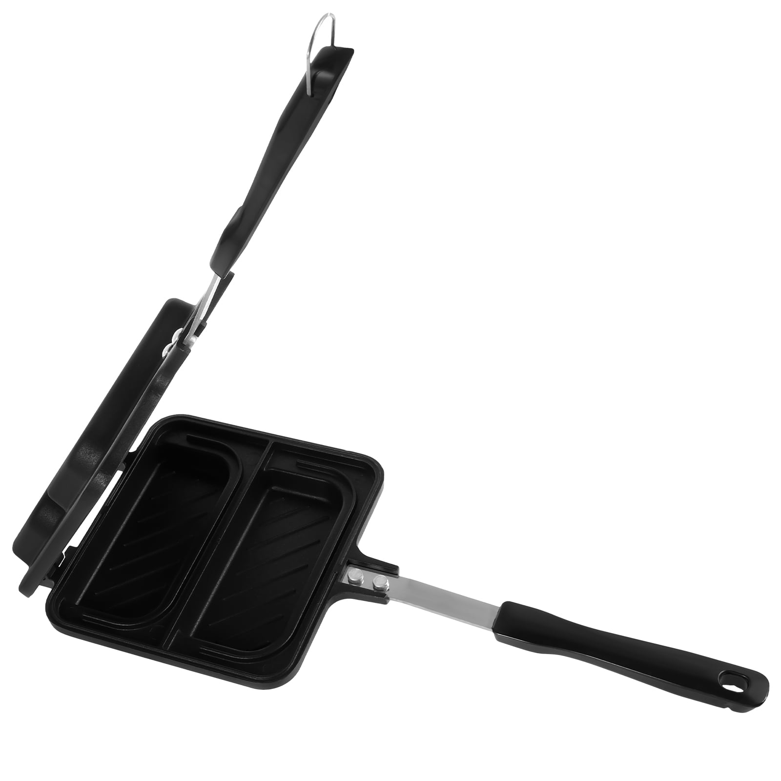 Austok Panini Press Sandwich Maker Double Side Square Pan Panini Maker ...