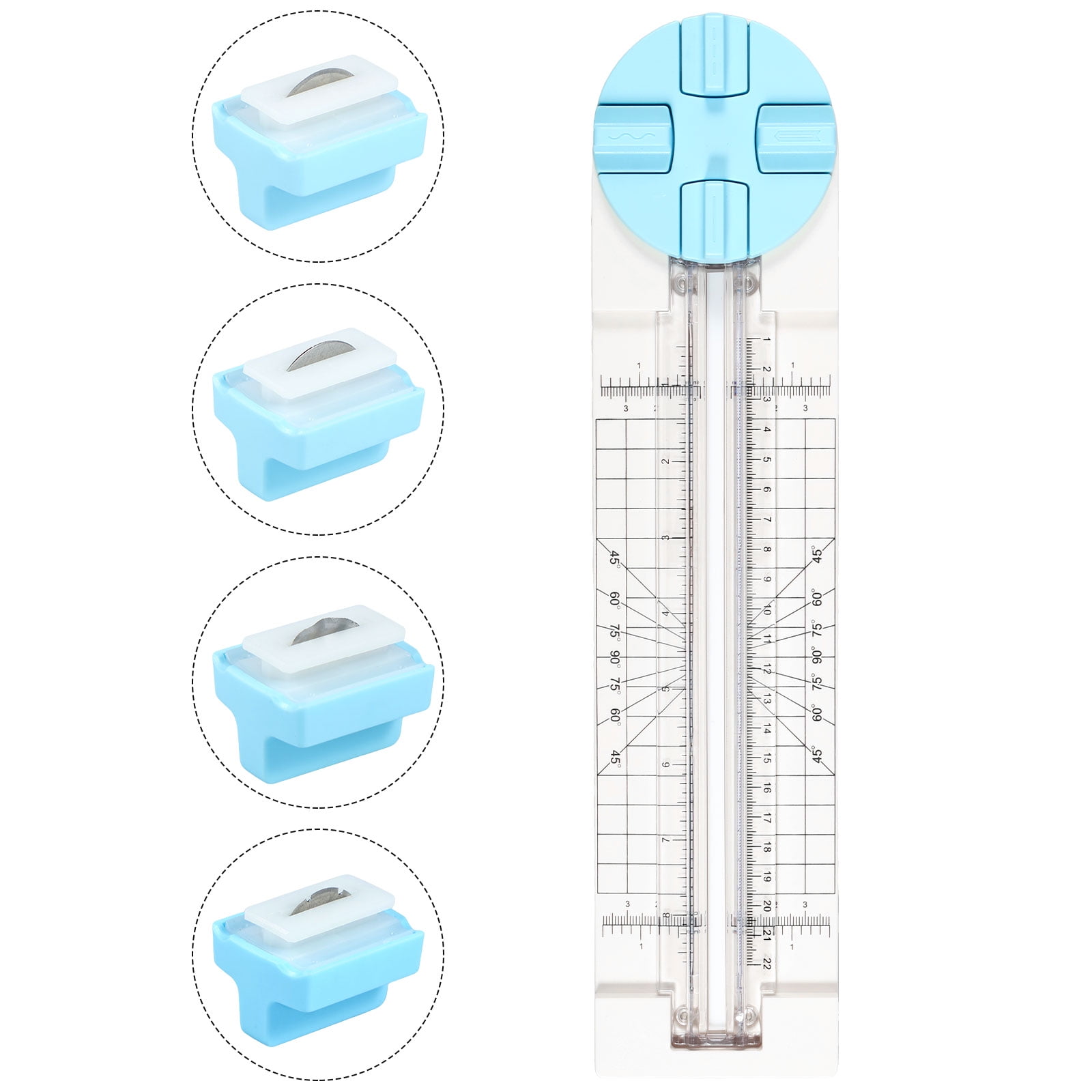 Austok Paper Trimmer Multifunctional Paper Cutters with Straight Wavy ...