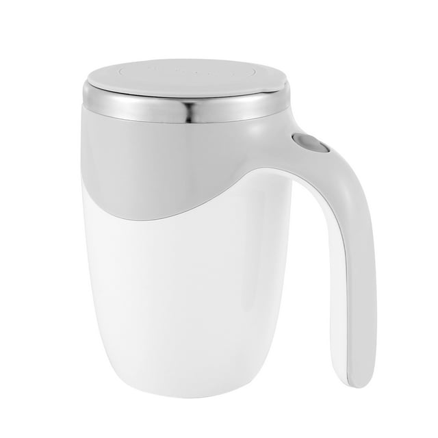 Austok Self Stirring Mug 380ML Stirring Coffee Mug Stainless Steel ...