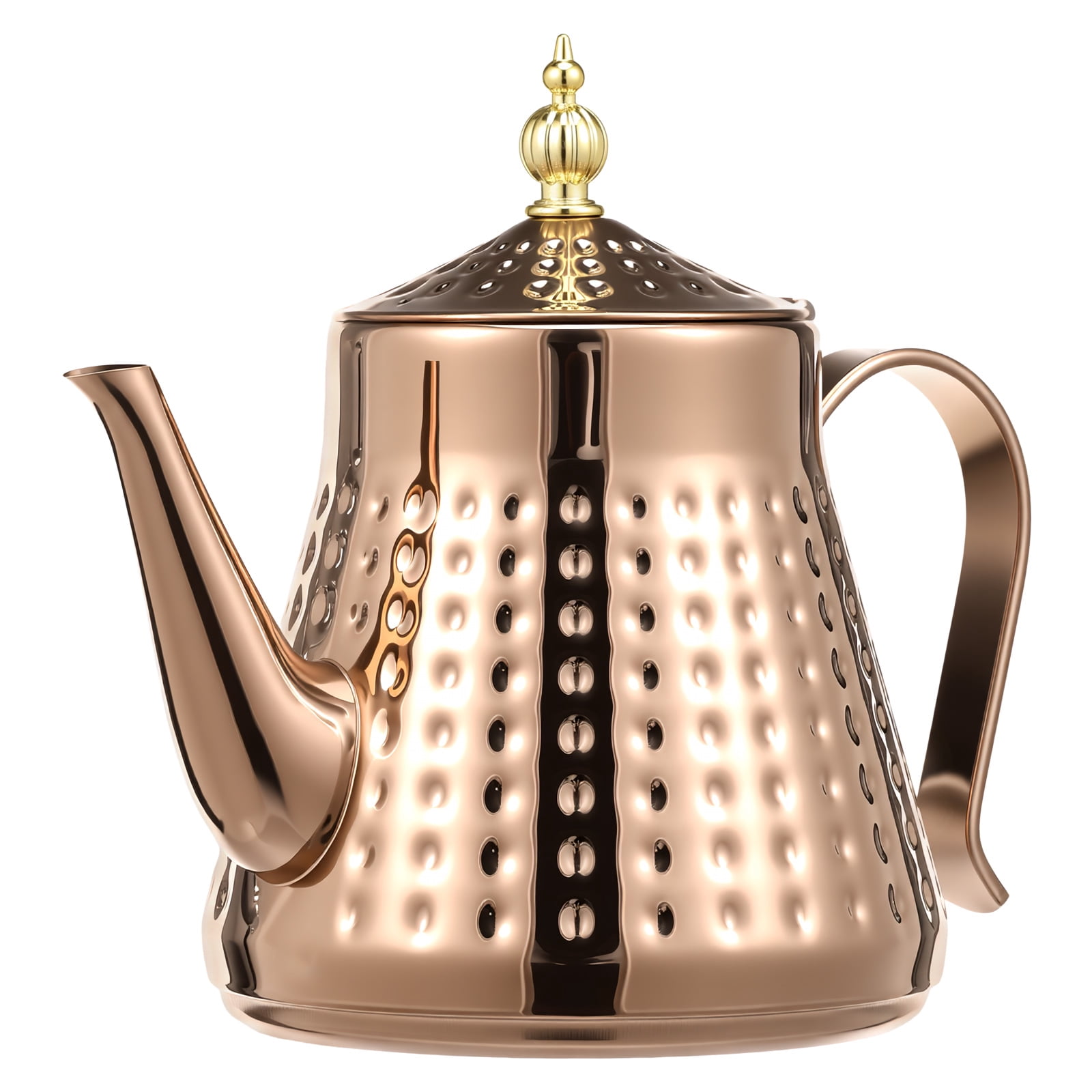 Austok Stainless Steel Teapot 1.2L 4-5 Cup with Removable Infuser Good ...