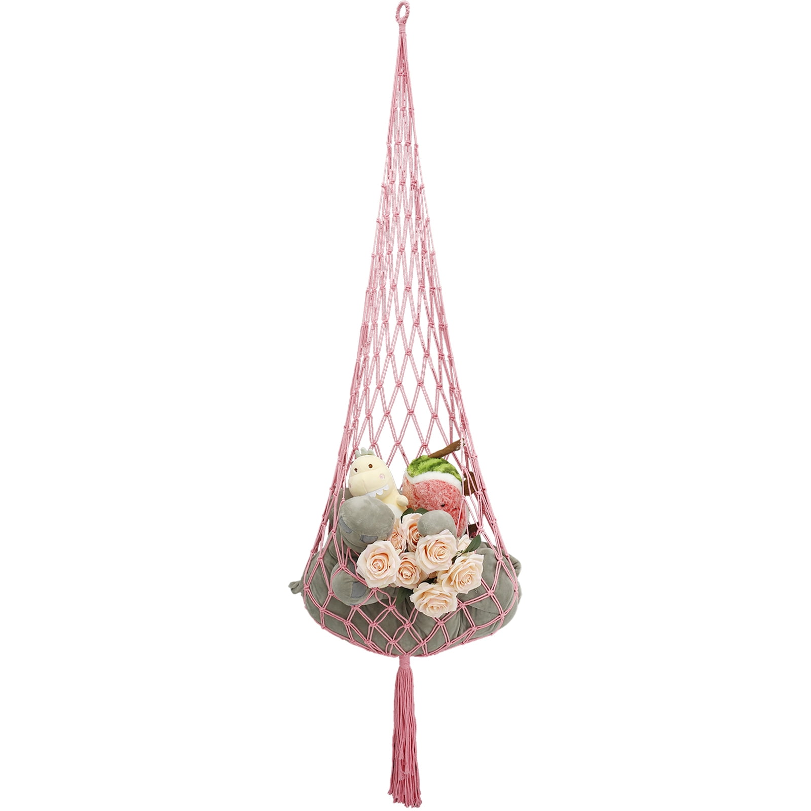 Austok Stuffed Animal Net Hanging Plush Toy Storage Hammock Space ...