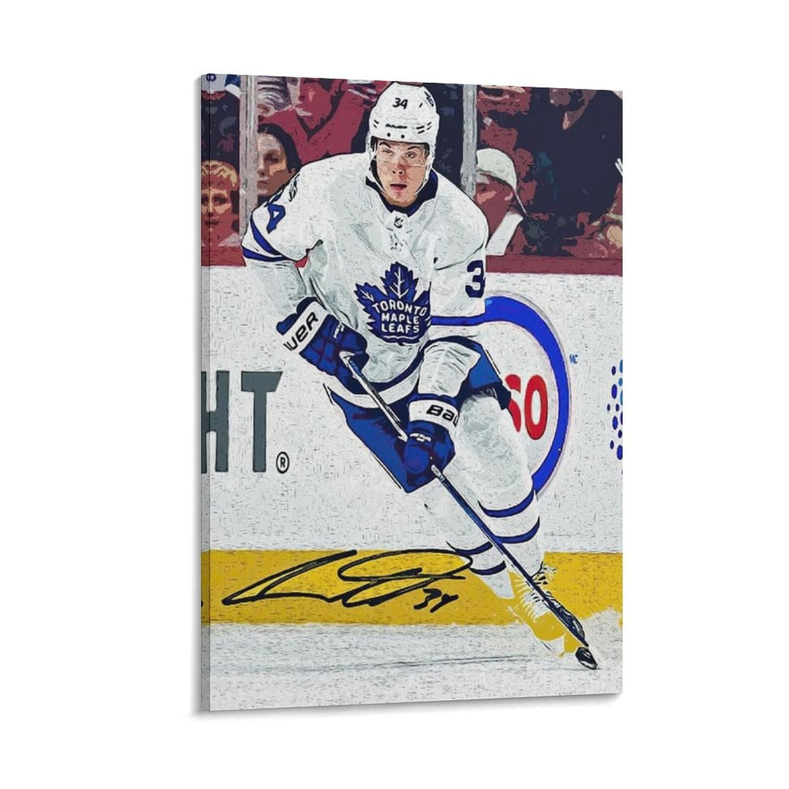 Auston Matthews Canvas Poster Canvas Wall Art Poster Decorative Bedroom ...