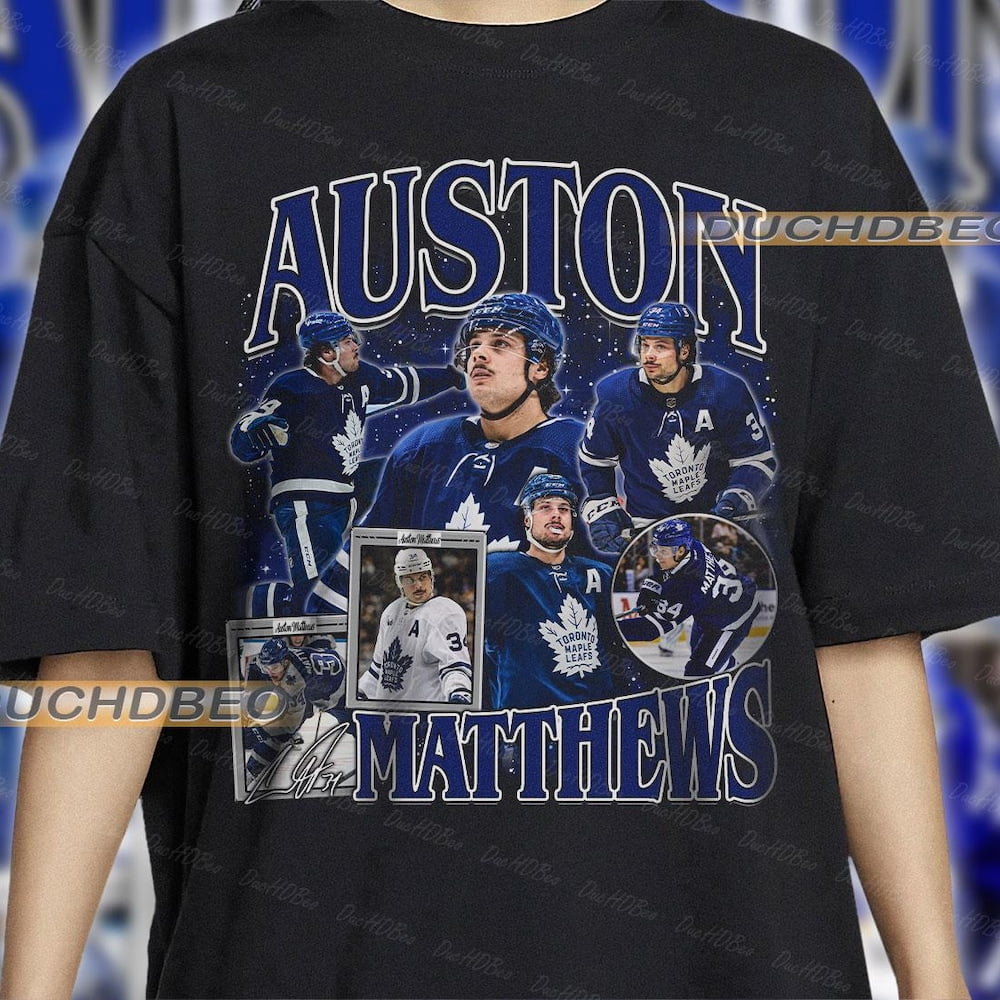 Auston Matthews Shirt Ice Hockey American Professional Hockey ...