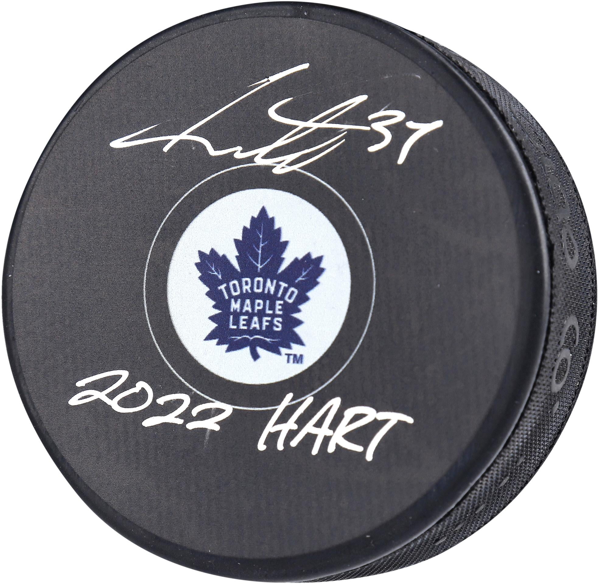 Auston Matthews Toronto Maple Leafs 2022 Hart Trophy Winner Autographed ...
