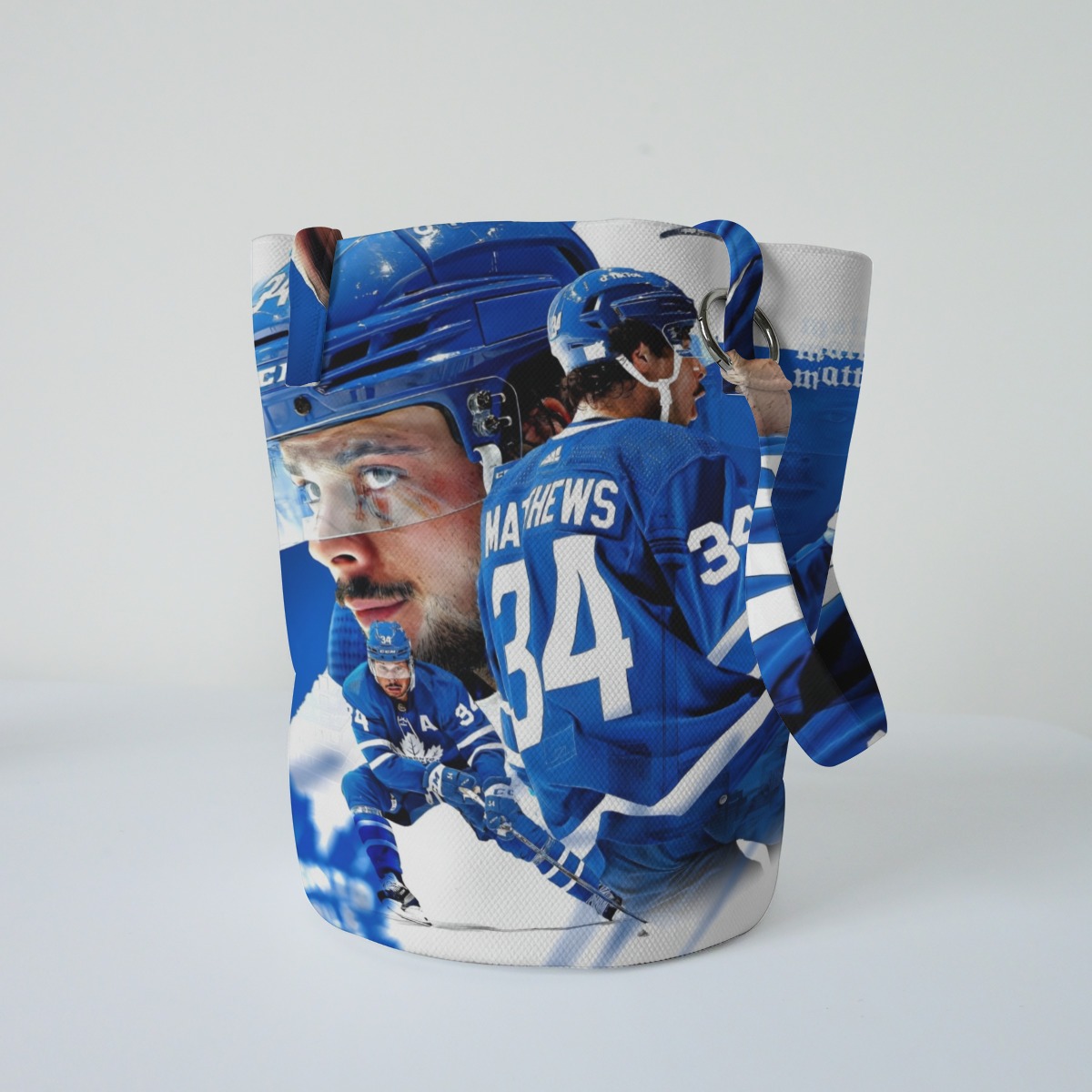 Auston Matthews spaghetti strap bucket bag,grab this bucket and go ...