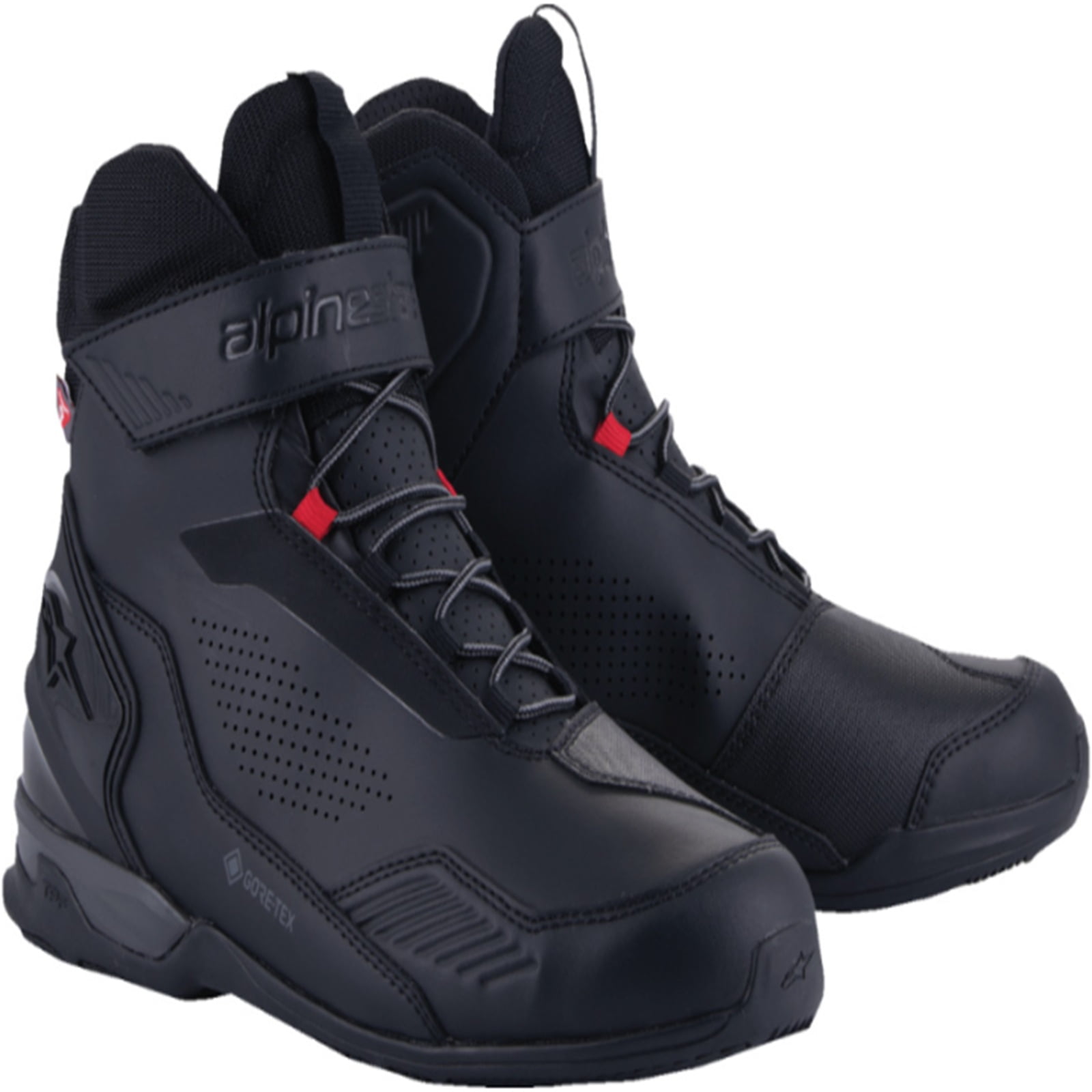 Alpinestars Adult Austral GTX Street Motorcycle Boots - Black/Dark Gray ...
