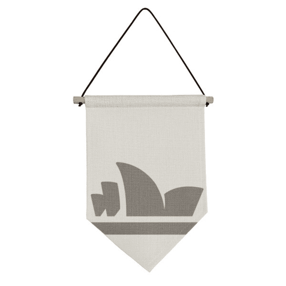 Australia City Landmark Sydney Opera House Canvas Flag Hanging Wall Art ...