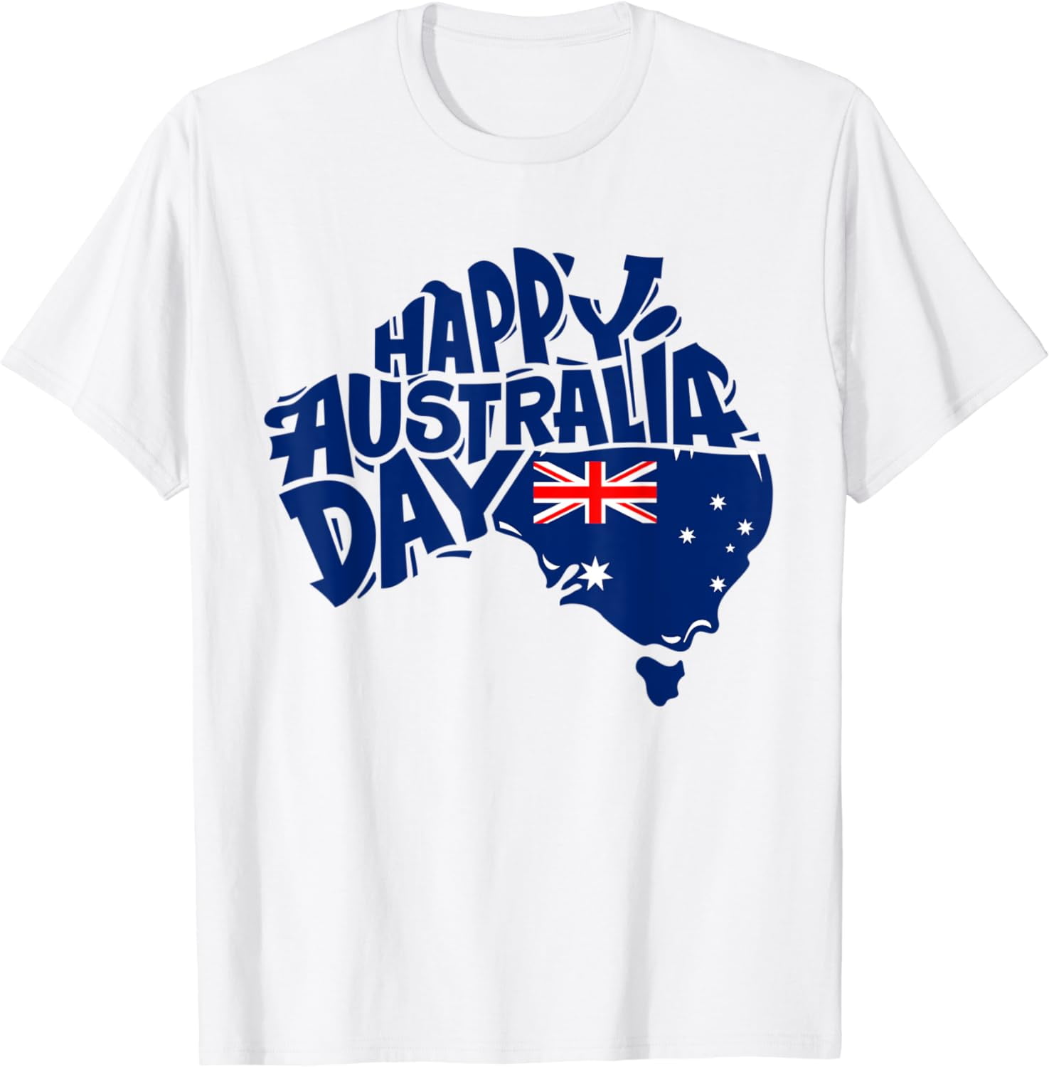 Australia Day Australia Map Proud Aussie Roo Kangaroo T-Shirt - Walmart.com