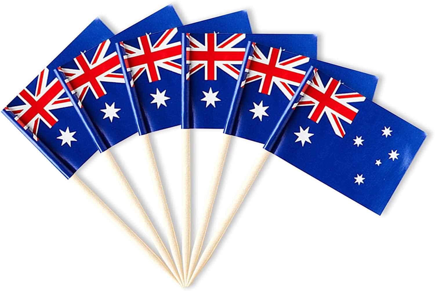 Australia Flag Australian Miniature Toothpick Flags Decorations Small ...