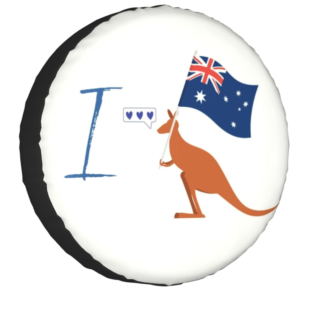Australia Flag Map Spare Wheel Tire Cover Australian Patriotic For RV ...