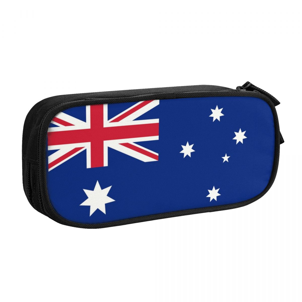 Australia Flag Stripes Custom Cute Pencil Cases Big Capacity Australian ...