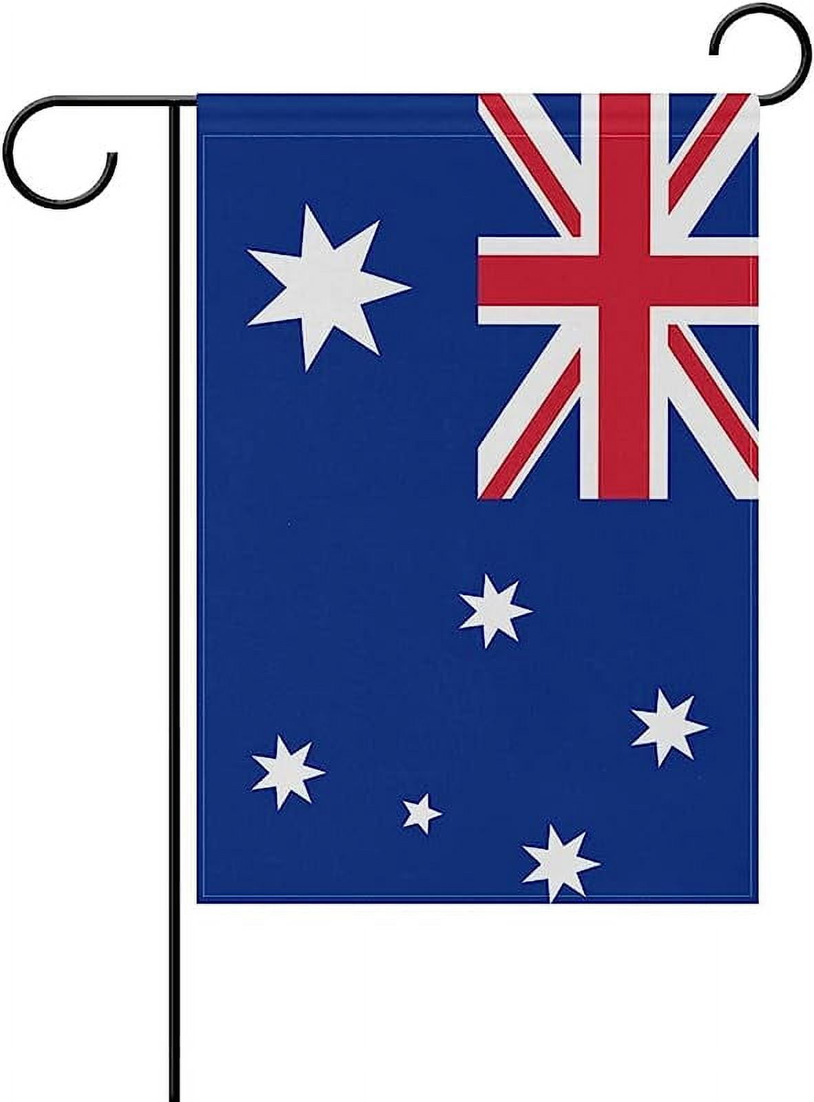 Australia Garden Flags 12 x 18 Inches Double Sided Vivid Color and Fade ...