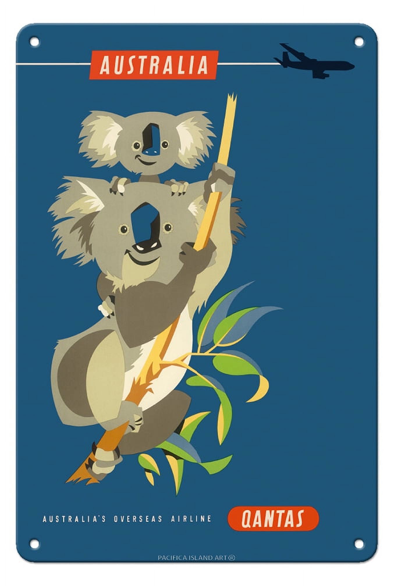 Australia - Koala Bears - Qantas Empire Airways (QEA)- TEAL BOAC AIR ...