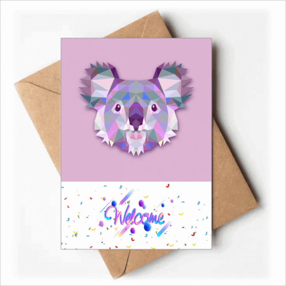 Australia Koala Image Cartoon Illustration Welcome Back Greeting Cards ...
