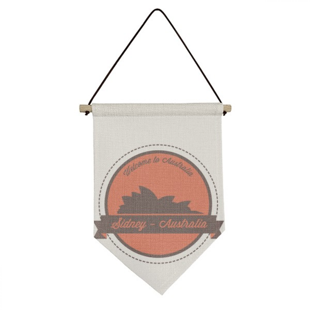 Australia Landmark Sydney Opera House Canvas Flag Hanging Wall Art ...