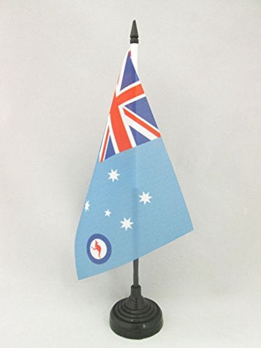 Australia RAF Ensign Table Flag 5'' x 8'' plastic stick and base ...