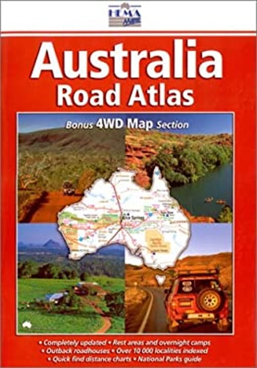 Pre-Owned Australia Road Atlas : Bonus 4WD Map Section - Walmart.com