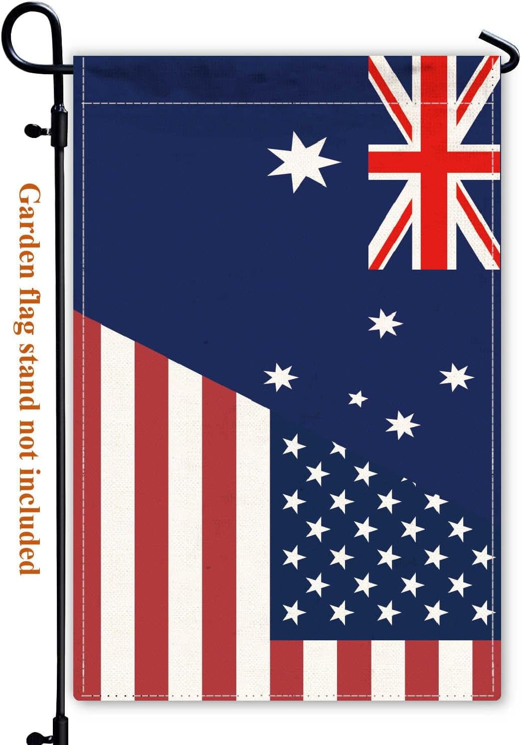 Australia USA Friendship Garden Flag,4.85x8 FT Heavy Duty Australian ...