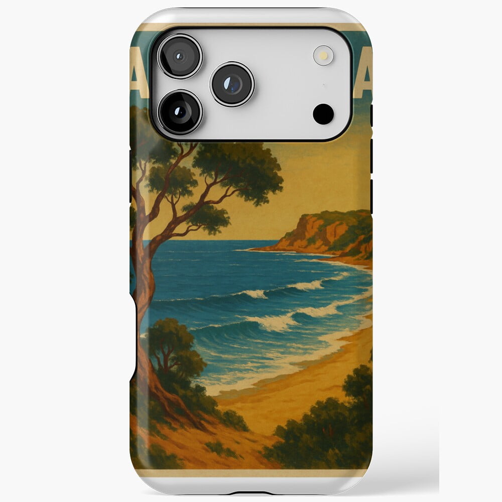 Australia Vintage Advertisement Protective and Compatible iPhone 11-17 ...