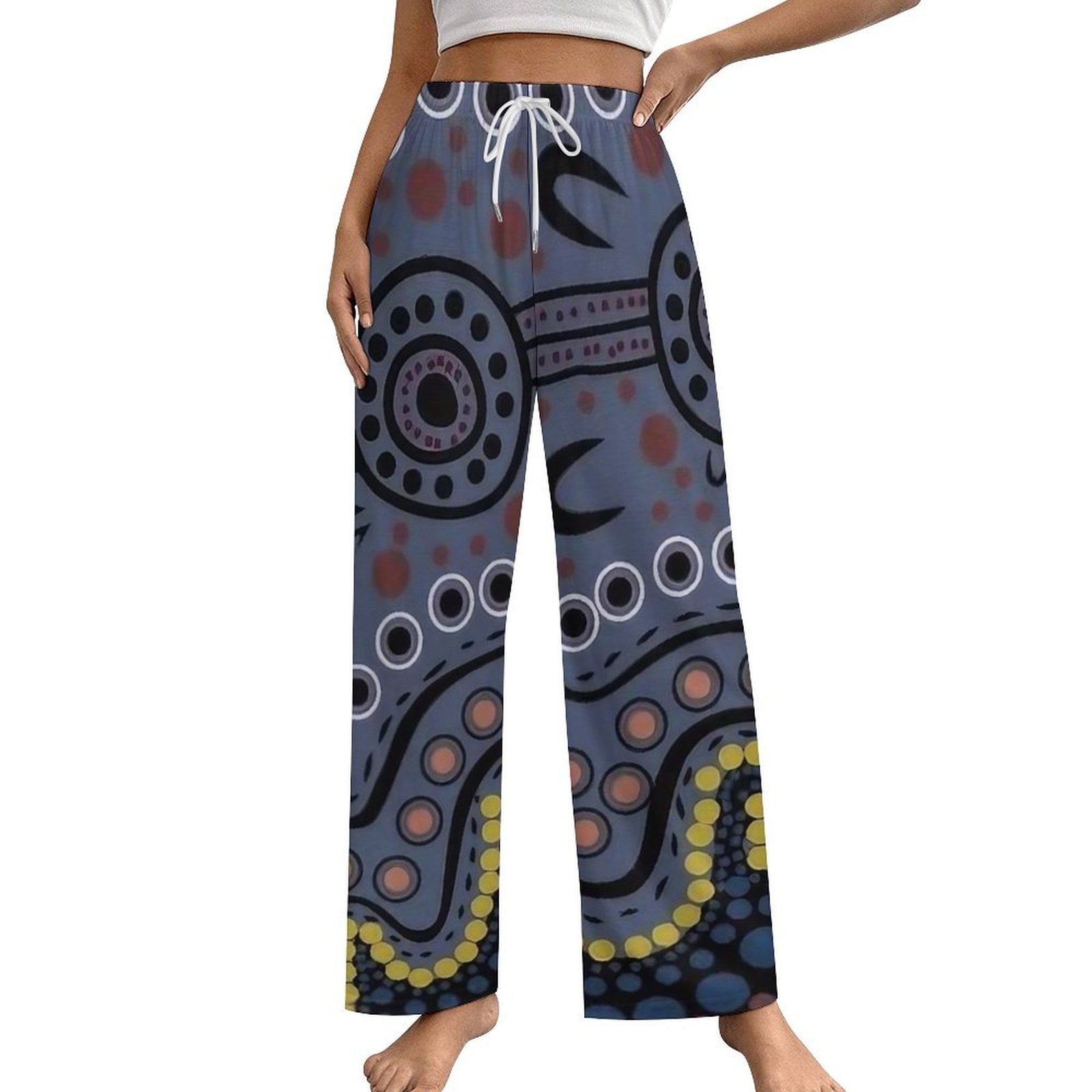 Australian Aboriginal Patterns Women's Pajamas Pajama Pants Women's ...